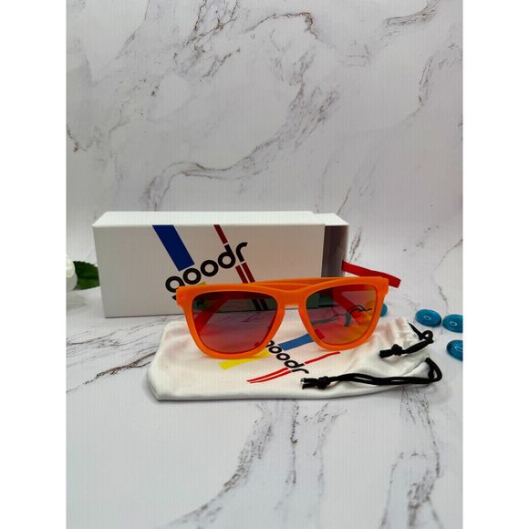 Goodr | Accessories | Goodr Og Running Sunglasses Ruckus Rising Orange ...